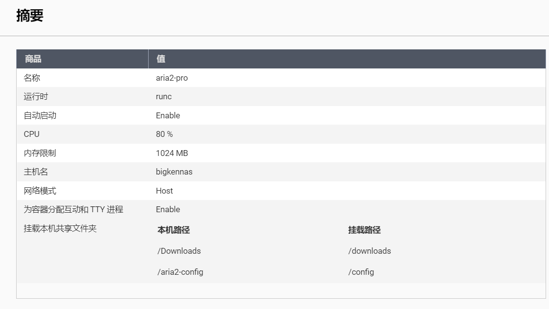 Qnap配置Aria2 - 半盏·一刻